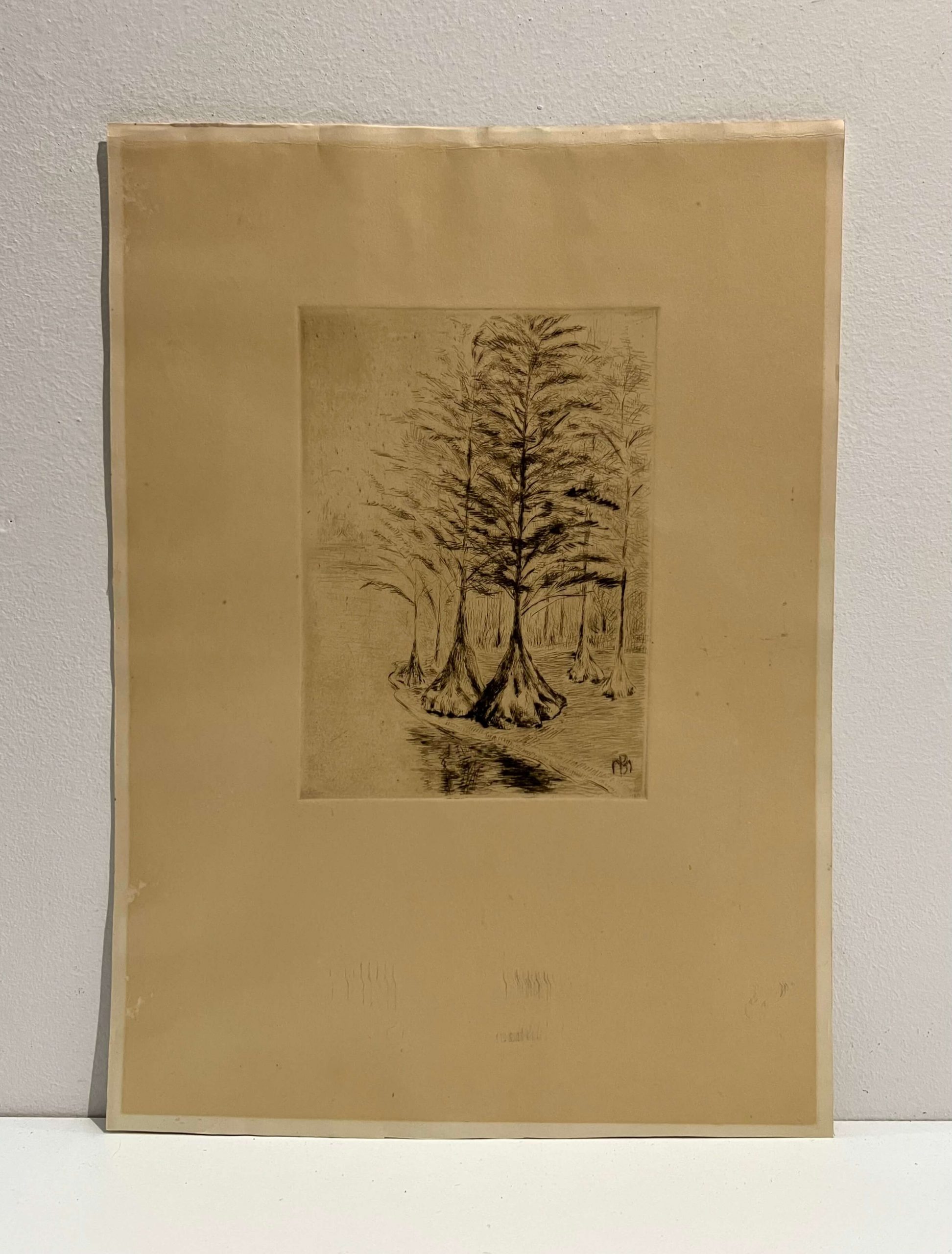 Bolza Marietta (1911-1996) Mocsári cédrusok a Kőrös partján - Art ...