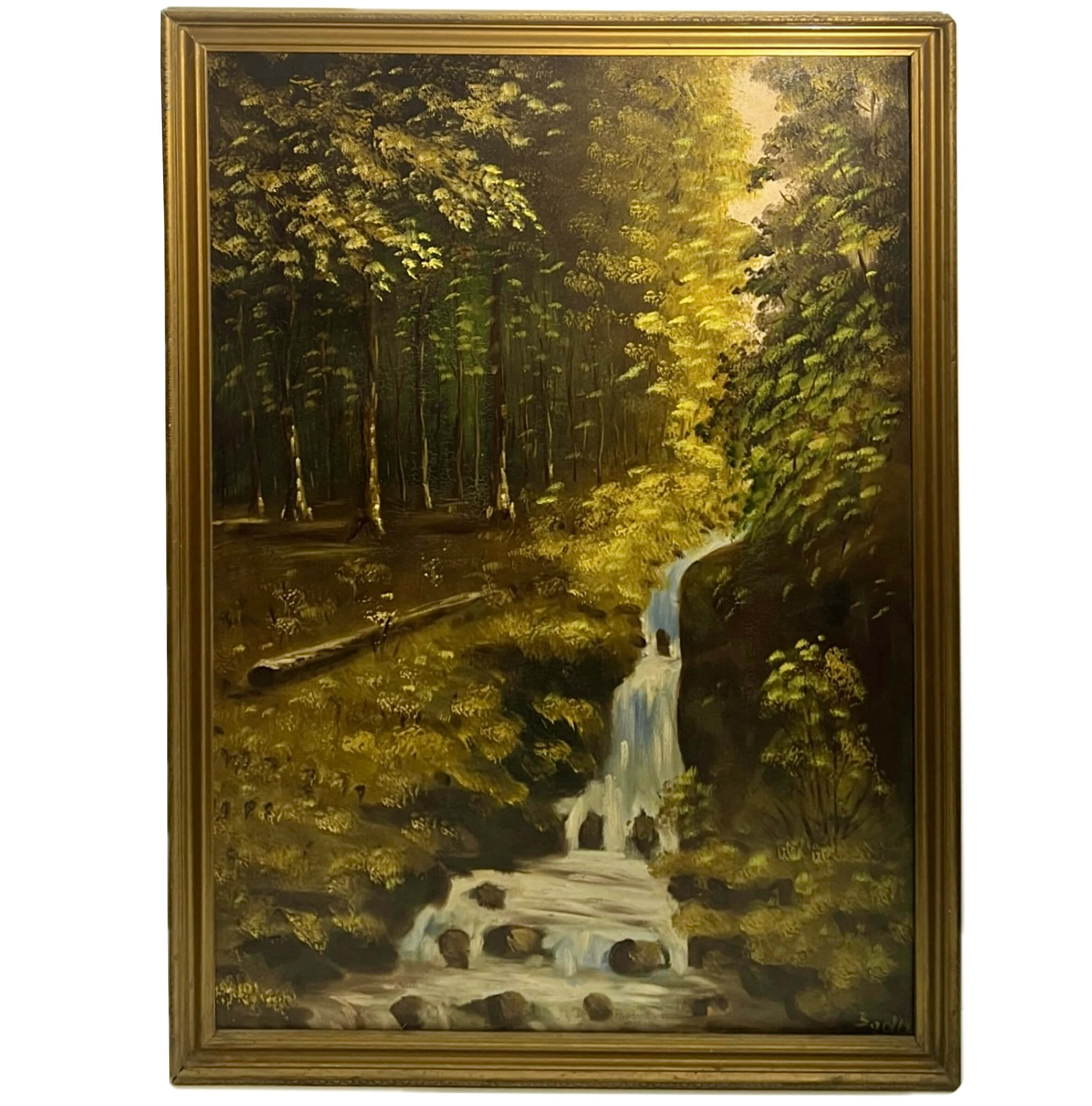 Bady Géza (?-?) Hegyi erdő zúgóval - Art Business Club Műkereskedelmi Kft.