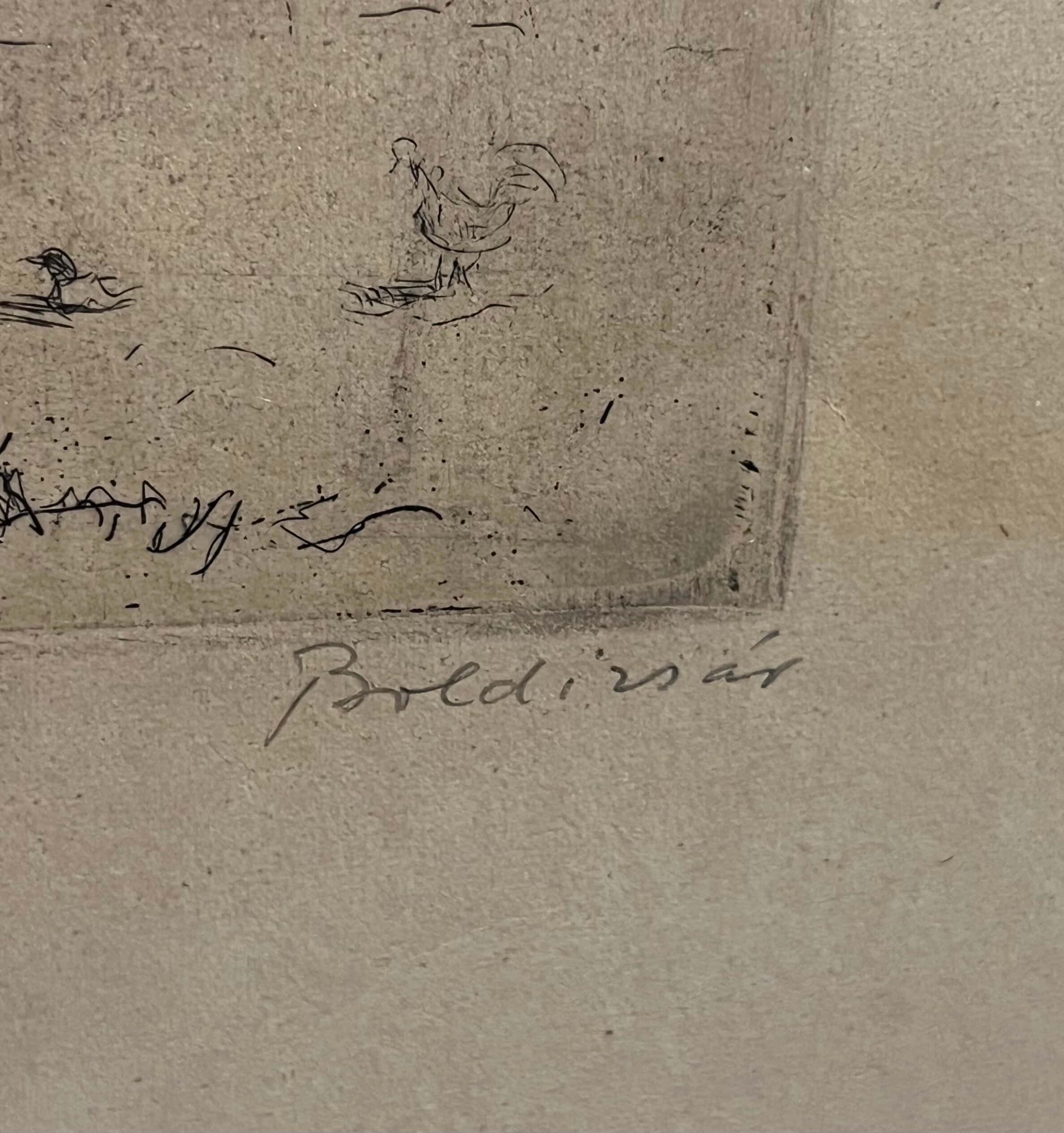 Boldizsár István (1897-1984) Tanyasi idill, 1958 - Art Business Club ...