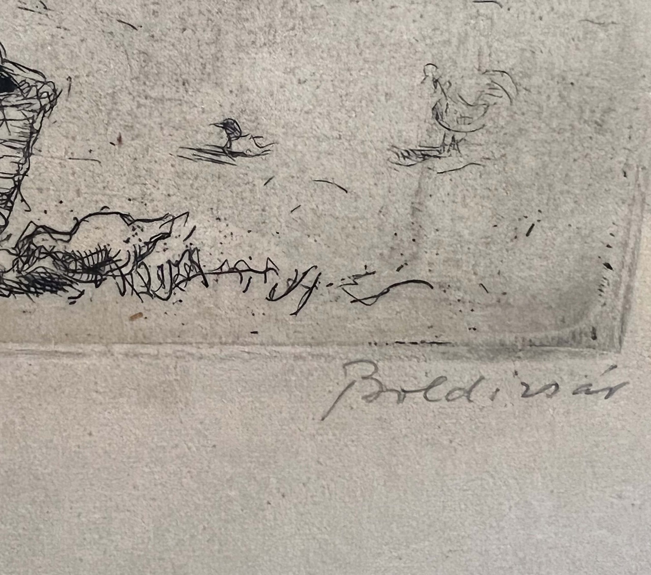 Boldizsár István (1897-1984) Tanyasi idill, 1958 - Art Business Club ...