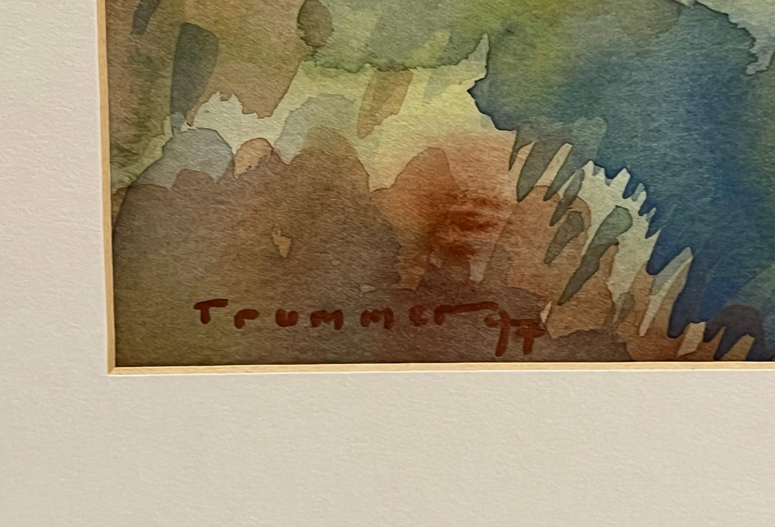 August Trummer (1946- ) Szőlősben, 1997 - Art Business Club ...