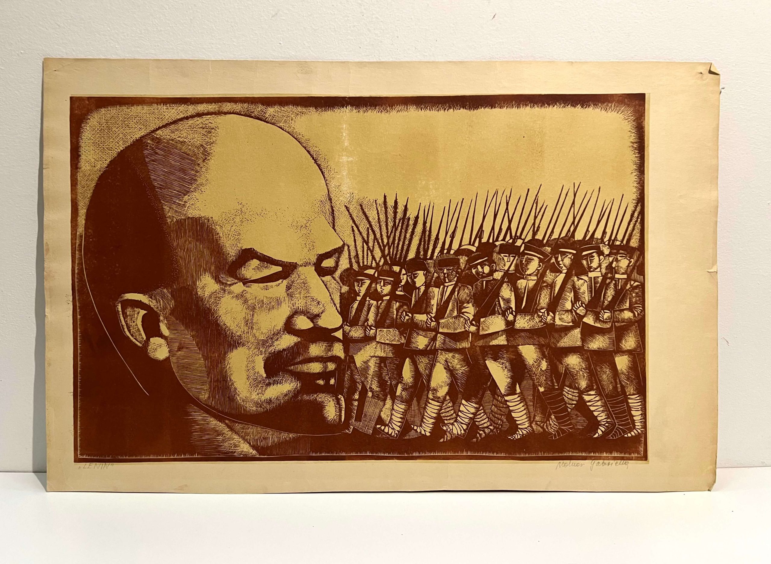 Molnár Gabriella (1940- ) Lenin II. - Art Business Club Műkereskedelmi Kft.